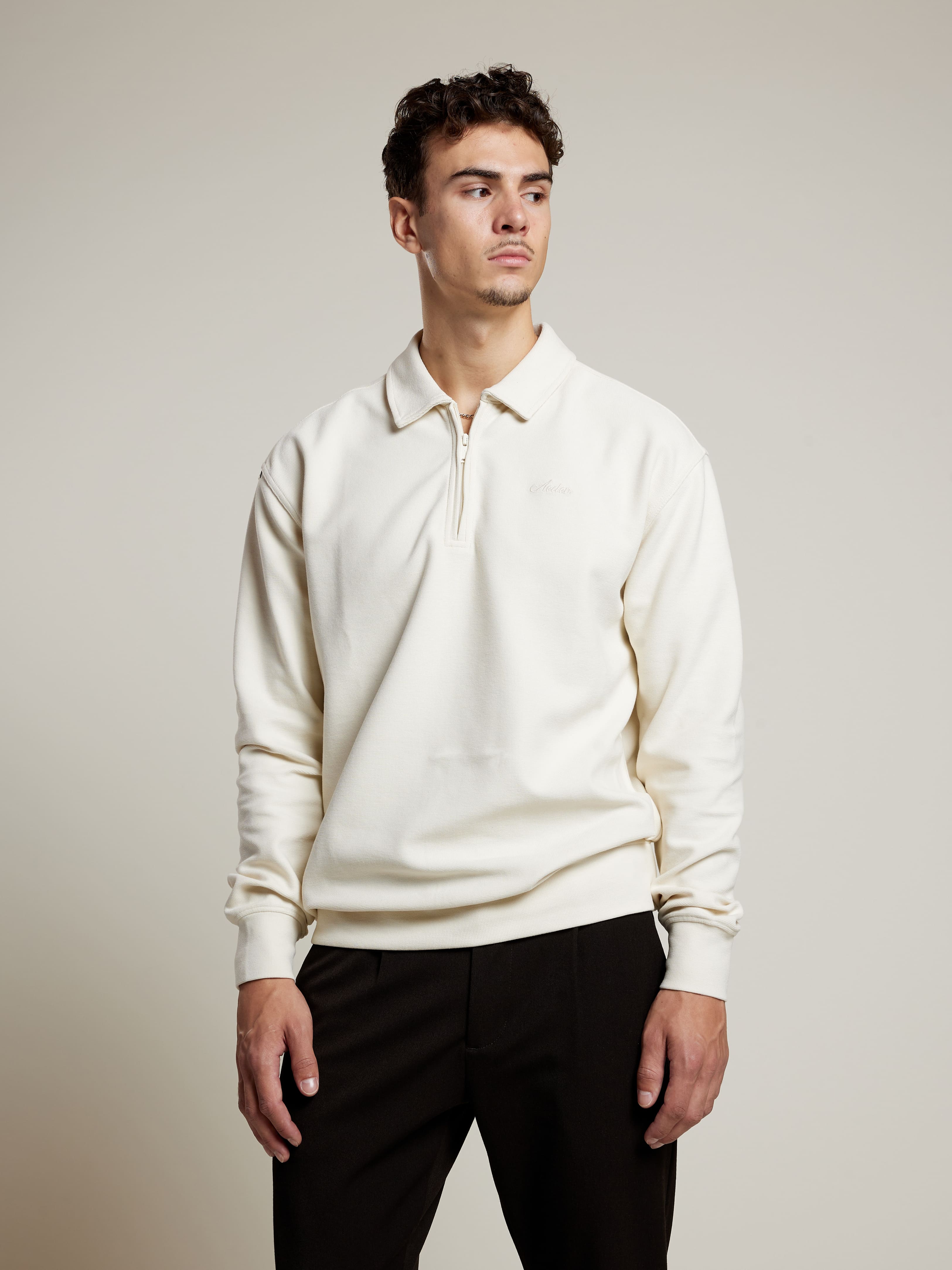 Milano Polo | Off-white – aedenofficial